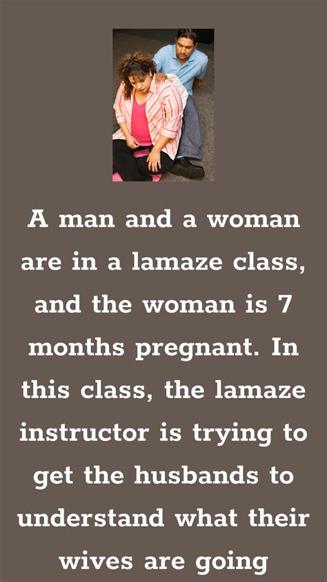Lamaze Class Funny Long Jokes