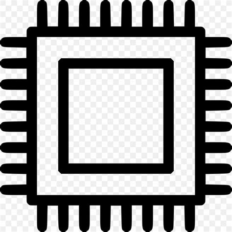 Central Processing Unit Integrated Circuits And Chips Clip Art Png