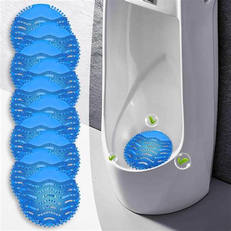 10 Uds Pantallas De Urinario Para Hombres Pasteles Para Baño 10