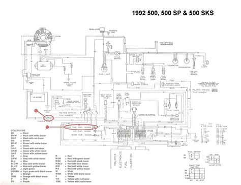 The Wiring Diagram For An Electric Vehicle