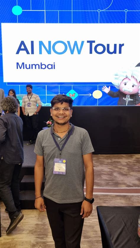 Shubham Nawale On Linkedin Salesforceaitour Salesforcedatacloud
