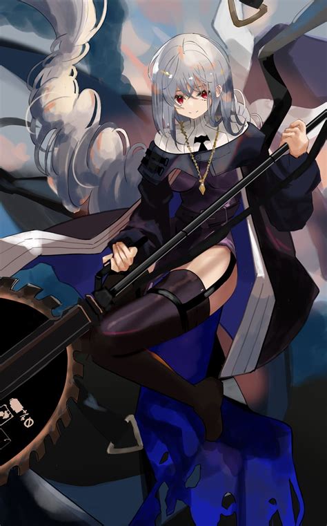 Specter Arknights Drawn By Enne Kl Danbooru