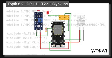 Topik 82 Ldr Dht22 O Wokwi Esp32 Stm32 Arduino Simulator