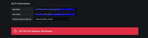 Glpi Api Error Response Bad Request · Issue 65 · Ddurieuxglpiapp