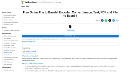 File To Base64 Encoder Convert Any File To Base64