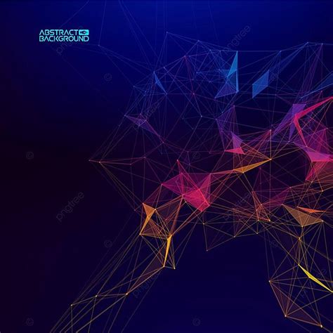 Abstract Infographic Depicting Colorful Data Sorting With Flowing