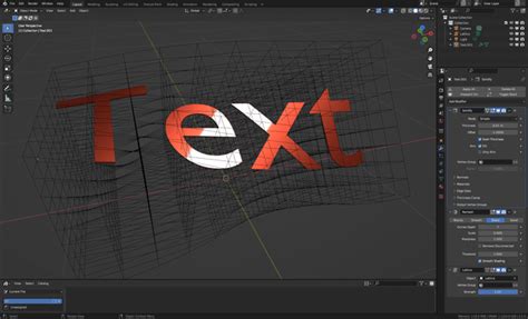 logo deforms weird r blender