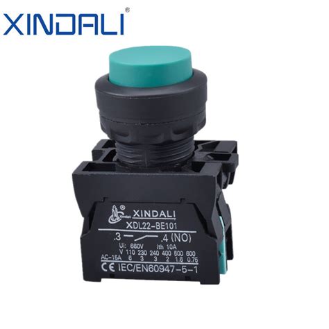 Xdl22 Elz31 Waterproof Push Button Switch Electrical Elevator Self Locking Button Switch Push