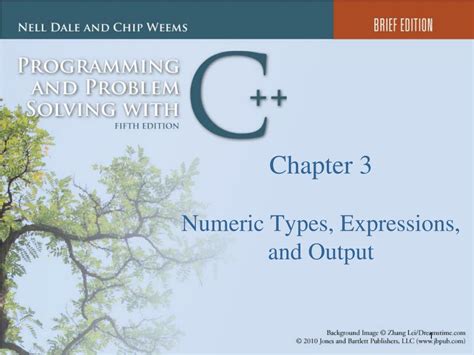 Ppt Chapter 3 Numeric Types Expressions And Output Powerpoint