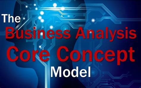 How To Use The Business Analysis Core Concept Model