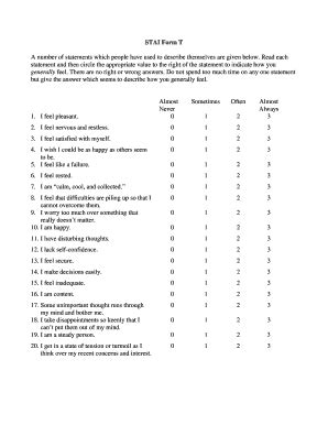 Stai Form Fill Out And Sign Printable Pdf Template Airslate Signnow