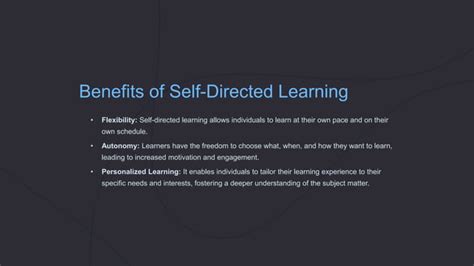Self Directed Learning Sdl Introduction To Sdl Pptx