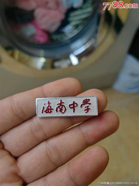 海南中学校徽毕业章西北的人生【7788商城】
