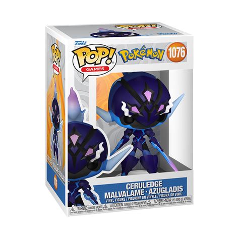 Funko Pop Games Pokémon Ceruledge 1076 Loja Dos Pops A Maior