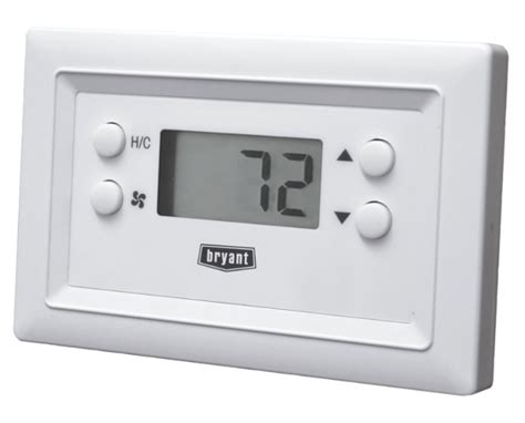 Bryant T1 Nac Non Programmable Thermostat Installation Instruction Thermostatguide