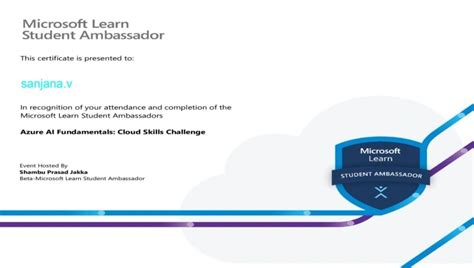 sanjana vasupilli on linkedin microsoftlearn azureai cloudskills