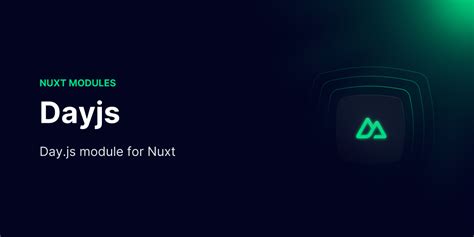 Dayjs Nuxt · Nuxt Modules