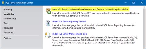 Install A Stand Alone Sql Server 2019 Enterprise Server