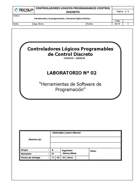 Controladores Logicos Programables Contr Pdf Controlador Lógico Programable Programación