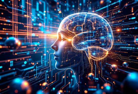 Ai Brain Neural Network Digital Art Abstract Stock Illustration Illustration Of Wallpaper