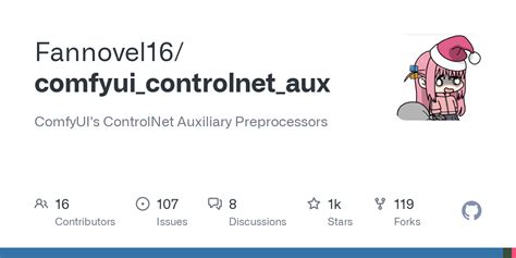 GitHub Fannovel Comfyui Controlnet Aux ComfyUI S ControlNet Auxiliary Preprocessors