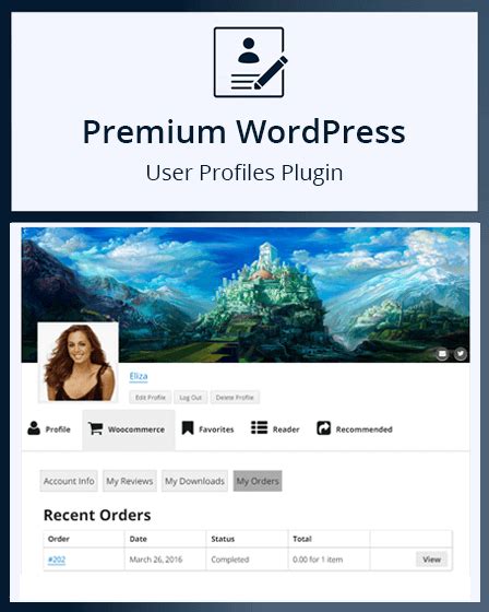 Premium Wordpress User Profiles Plugin Inkthemes