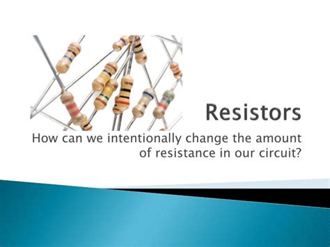 Ppt Resistors Powerpoint Presentation Free Download Id 2561470
