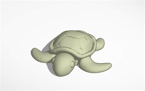 3d Design Articulating Turtle Tinkercad
