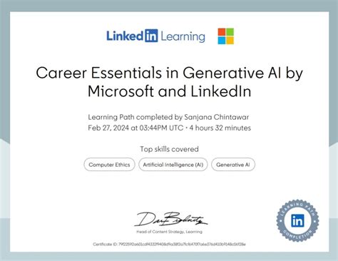Sanjana Chintawar On Linkedin Ai Generativeai Careerdevelopment