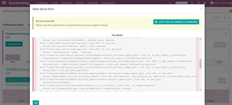 Account Sales Customer Statement Issue Odoo Odoo GitHub
