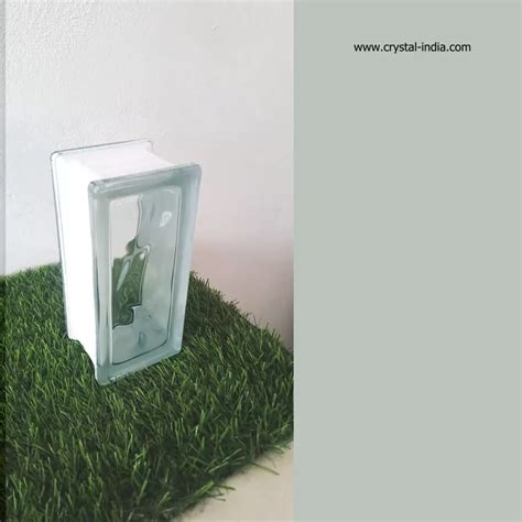 Clear Glass Block Small Rectangle Crystal India