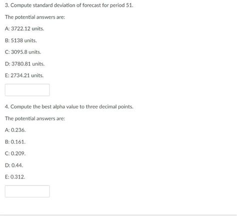 Given The Attached Data Answer The Following