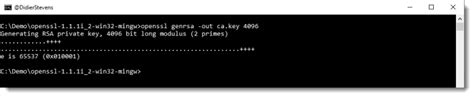 how to make your own cert with openssl on windows reloaded didier