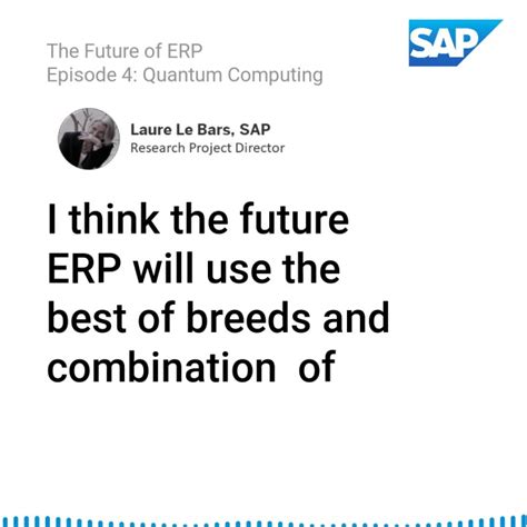 [video] Sap S 4hana Cloud Erp On Linkedin Quantum Computing