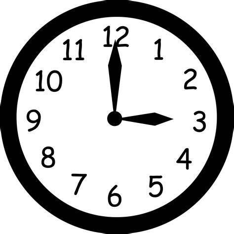 Free Clock Outline Download Free Clock Outline Png Images Free