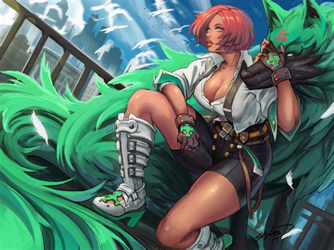 Artstation Giovanna And Rei Guilty Gear Fanart