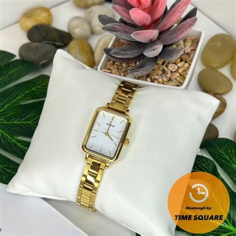 Casio Ltp V009g นาฬิกาหญิง สายสแตนเลส สีทอง กันน้ำ คาสิโอแท้ รับประกันศูนย์1ปี Shopee Thailand