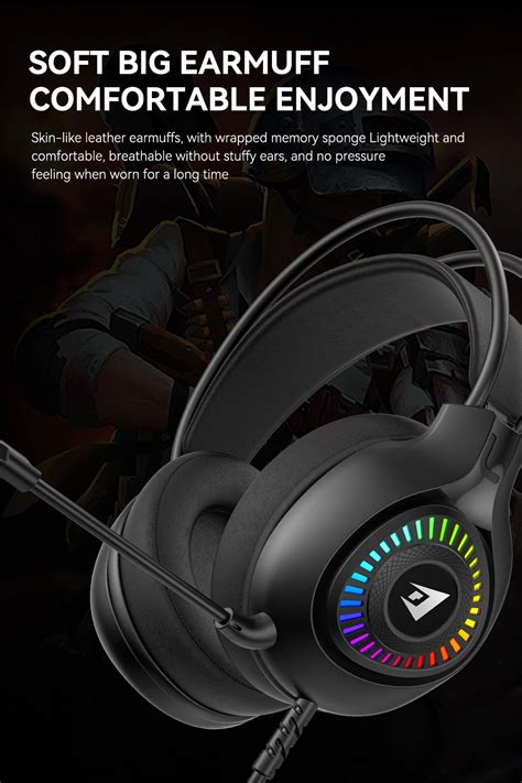 Jertech Hg01 Gaming Headset Immersive Audio Experience Jertech Hg01 Gaming Headset Immersive Audio Experience
