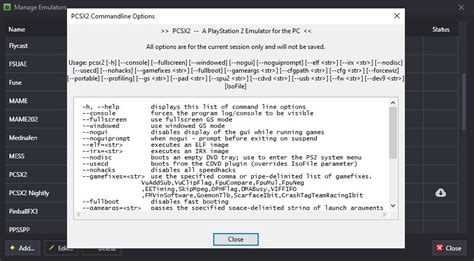 Pcsx2 Windows Keep Popping Up In Manage Emulators Troubleshooting