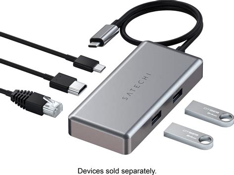 Customer Reviews Satechi 5 Port Usb C Multiport For Chromebook With