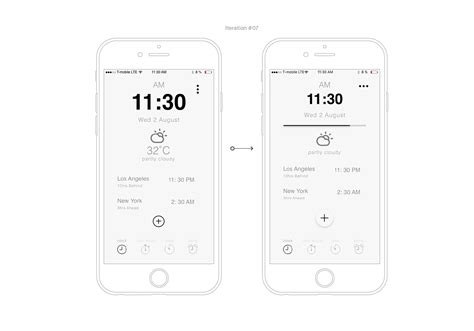 Clock Ui On Behance