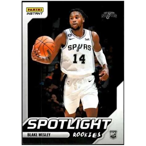 Nba 2022 23 Instant Year One Basketball Single Card Blake Wesley 25 Rookie Card Toywiz