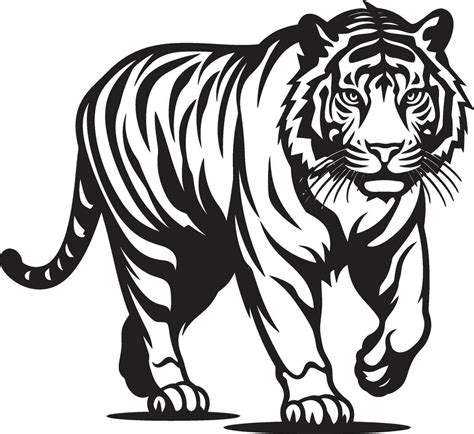 Ethereal Tiger Vector Enigmatic Beauty Tribal Tiger Vector Timeless Culture 33878412 Vector Art