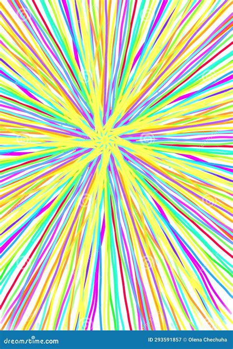 Abstract Texture With Starburst Bright Beams Pattern Stock Illustration Illustration Of Glow