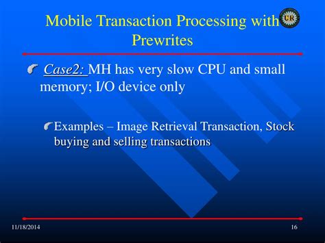 Ppt Enhancing Data Availability In Mobile Computing Transactions