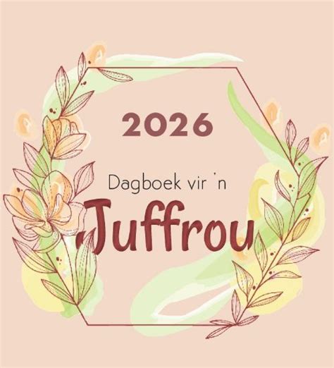 Boekenhoutdagboek Vir N Juffrou 2026 Afrikaans