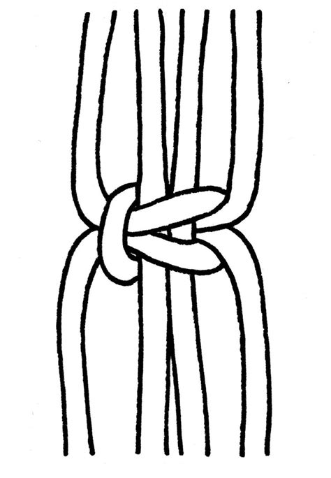 Macrame Knots How To Sheets Illustrated Instructions Beginner Basics Bundle Larks Head Square