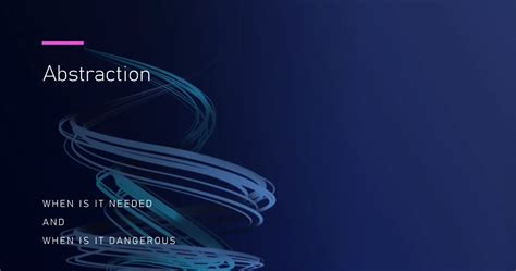 Data Abstraction For Data Professionals — Modelware Systems