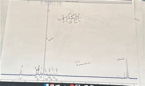 Solved I Need Help Determining The NMR Signals For This Chegg Com