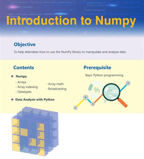 Introduction To Numpy Outline W Steps Nhobethoi Com